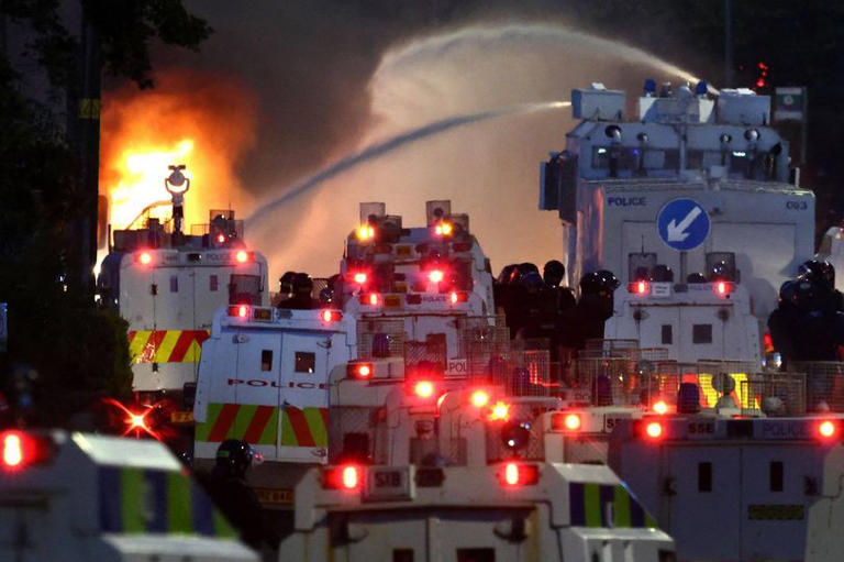 GMB interrupted live as petrol bomb update from Belfast breaks minutes ...