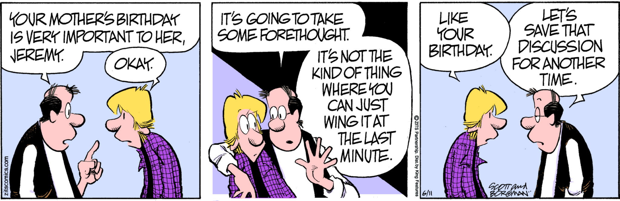 Zits by Jerry Scott and Jim Borgman