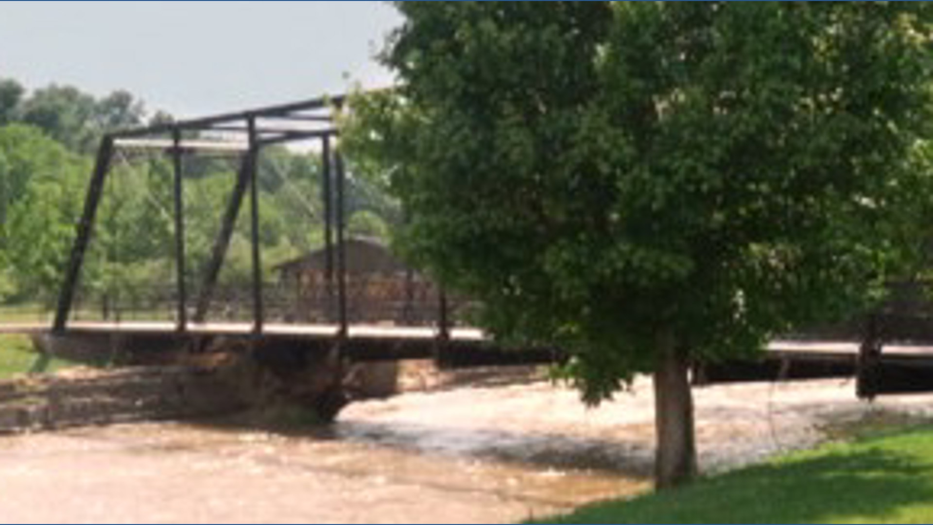 24 Hour difference in the flood conditions in Corydon, Indiana