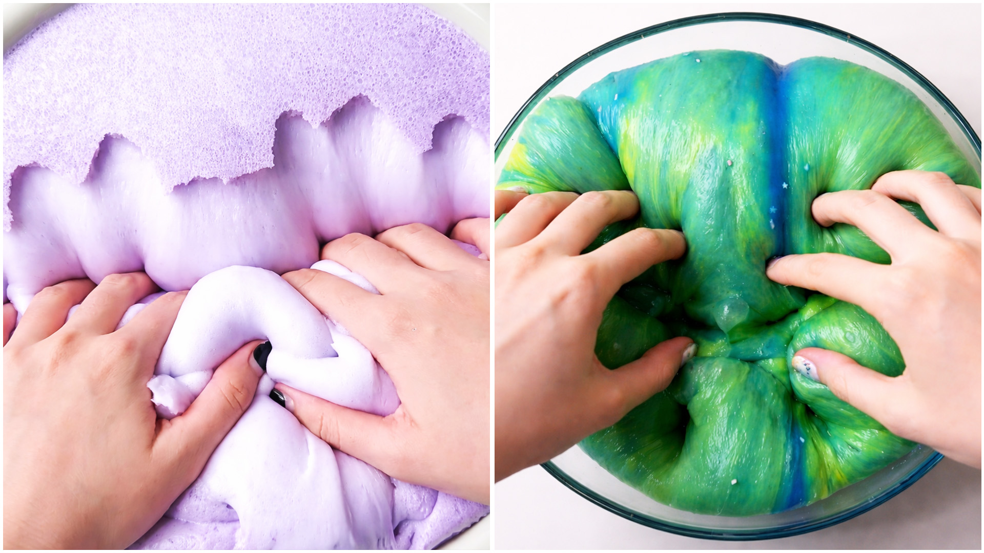 Galaxy-Slime mischen und Cloud-Slime verwandeln