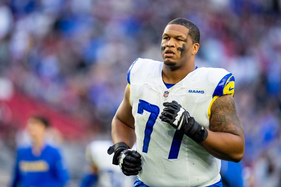 Rams’ Alaric Jackson arrested on domestic violence charge: LAPD