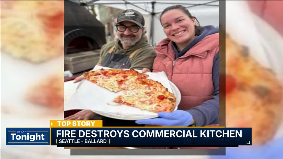 Video: Fire destroys commercial kitchen in Ballard