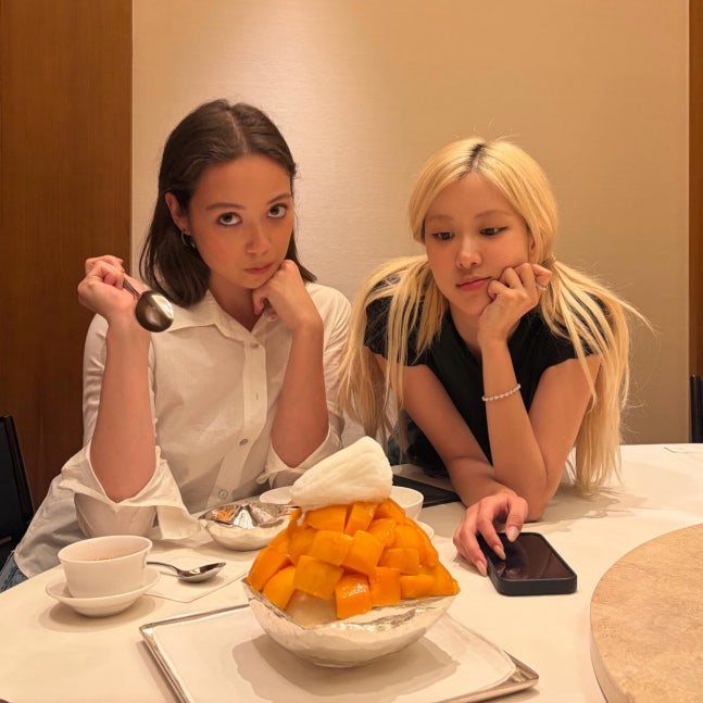 Ros shows off friendship with two-time Grammy winner Leibei, ‘mango ...
