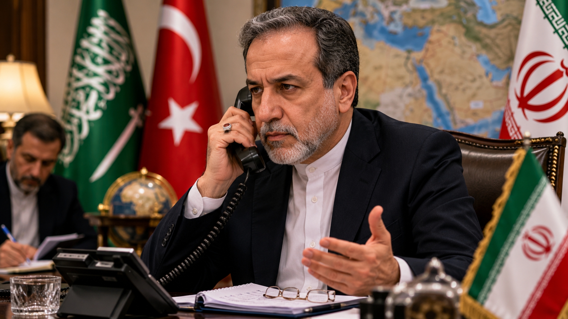 Araghchi s'entretient avec ses homologues saoudien et turc après les ...