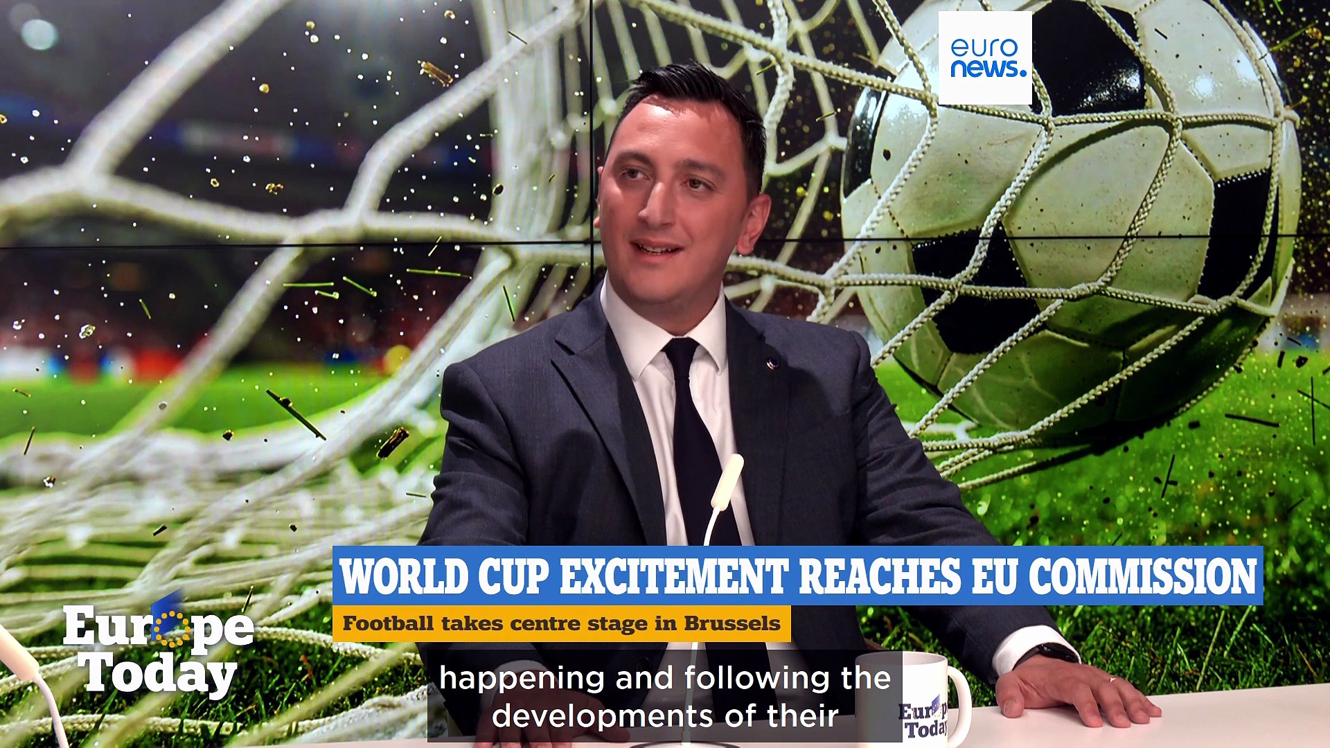 Europe today: EU sports commissioner on Euronews as biggest-ever World ...