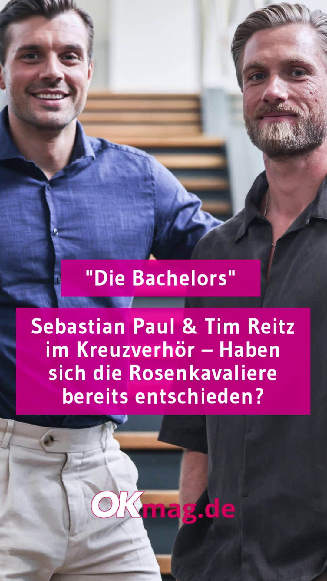 Die Bachelors: Sebastian Paul & Tim Reitz im Kreuzverhör – Haben sich ...