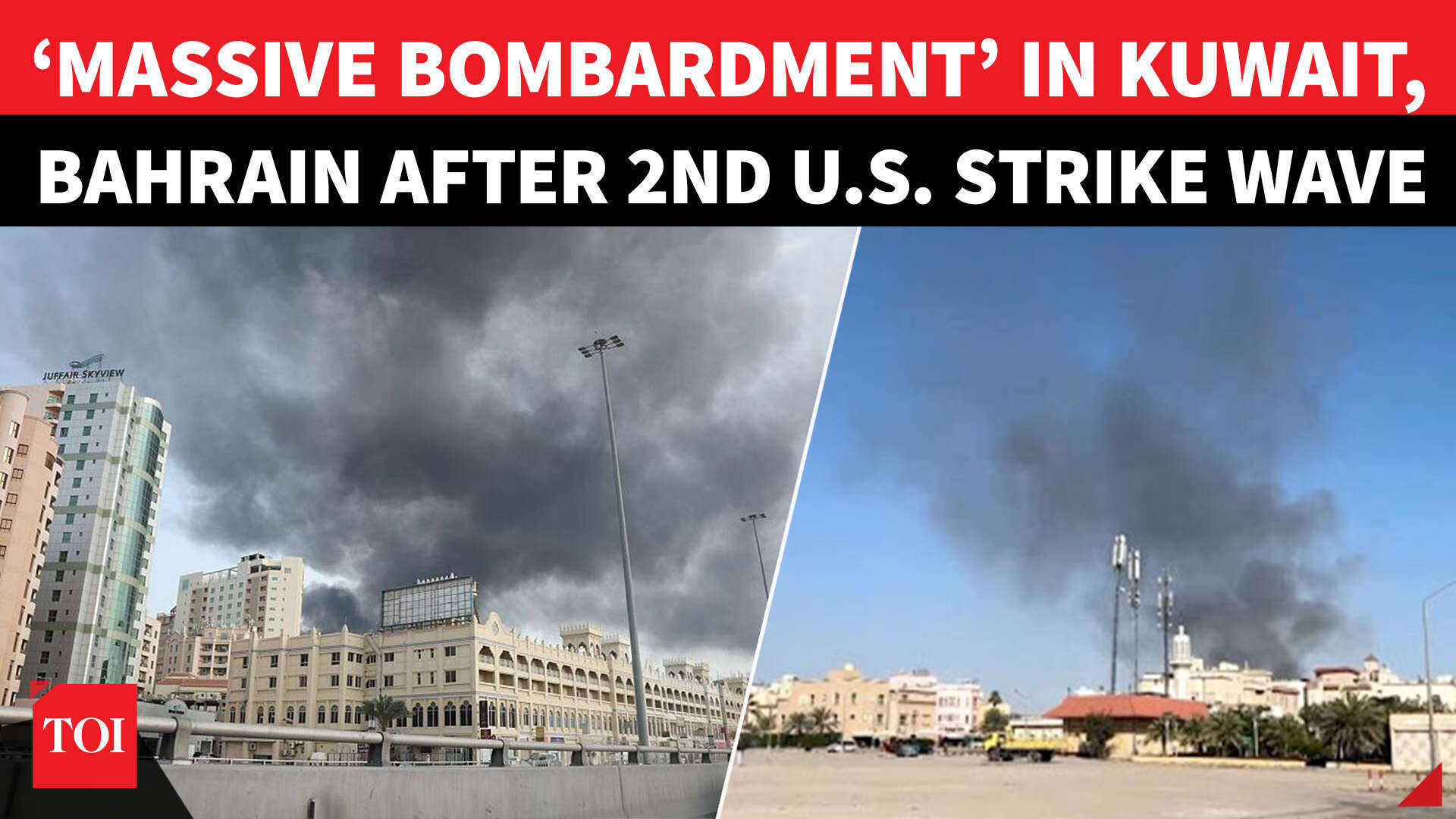 Iran attacks US bases in Kuwait & Bahrain; Patriot systems & Fifth ...