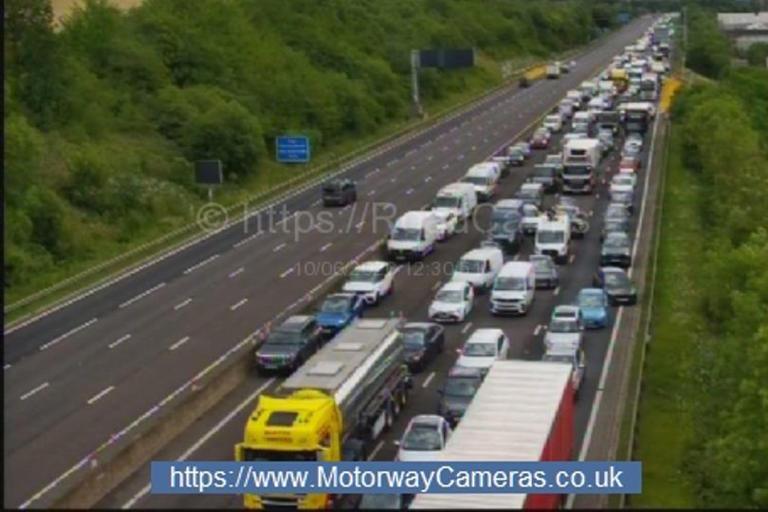 M1 closed in both directions near Sheffield over 'concern for safety'