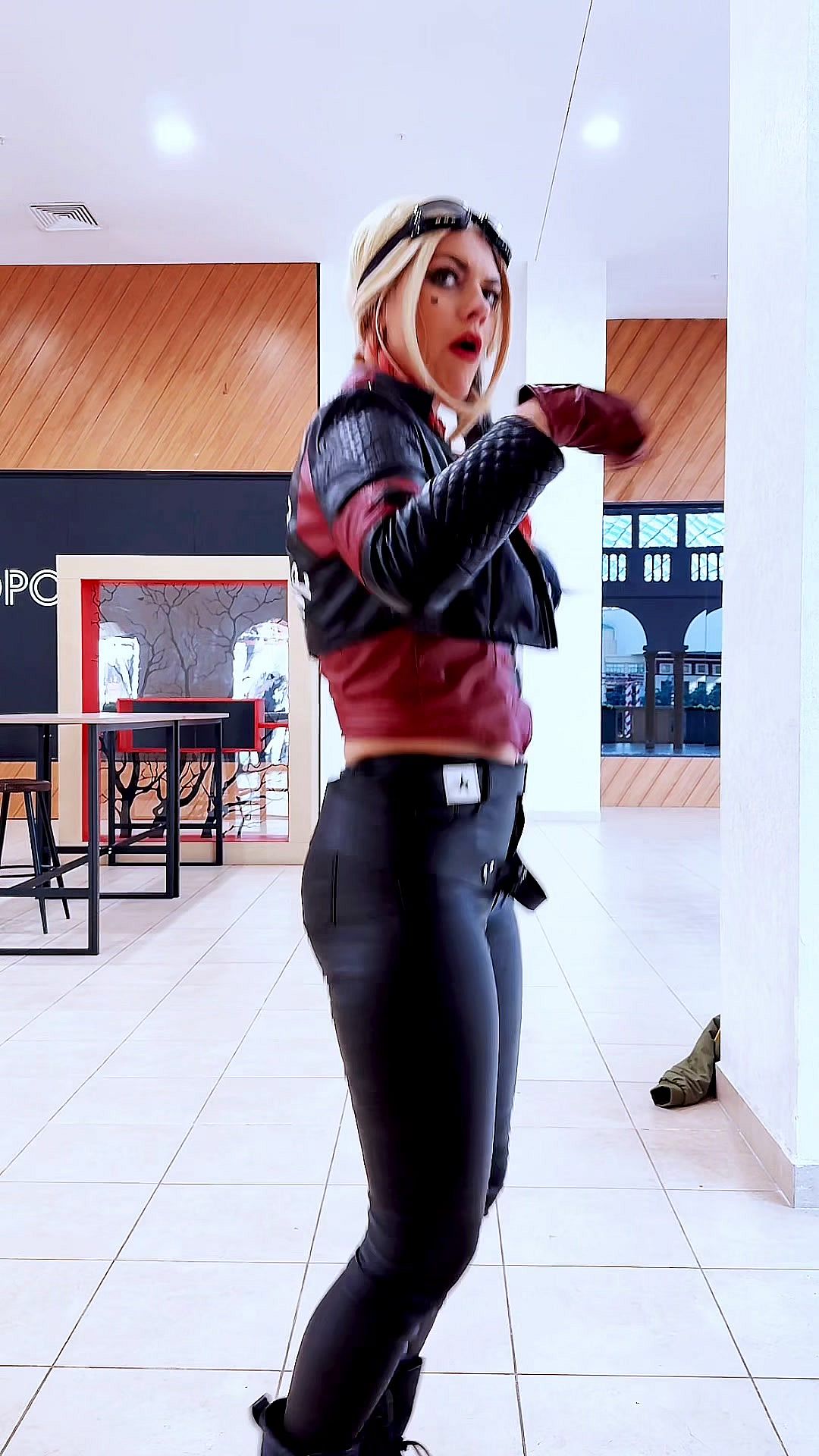Deadpool dancing in Crocs? This elevator party is epic!