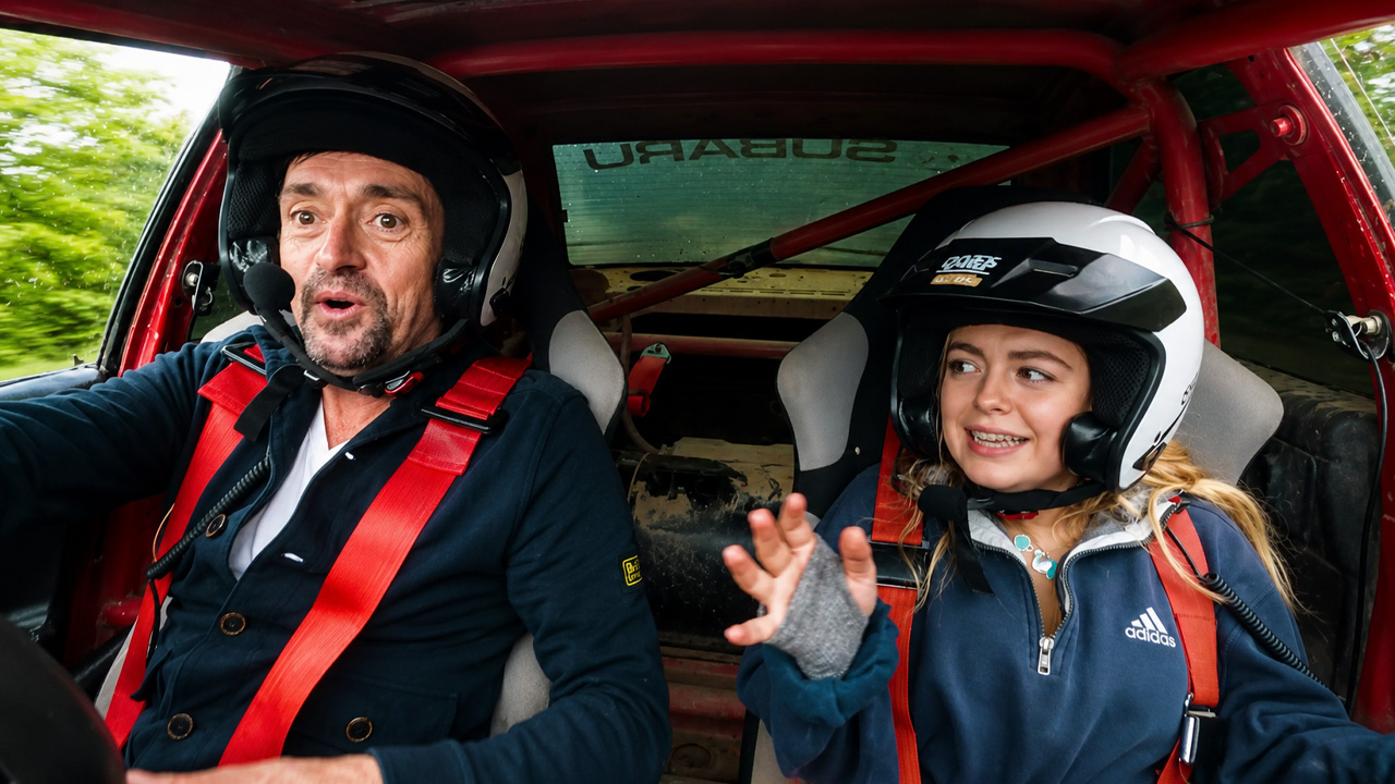 Can Izzy Hammond handle a rally Subaru?