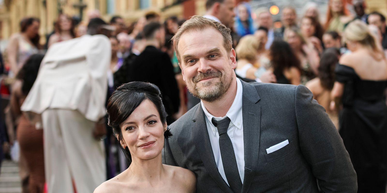 David Harbour efter exfruns album: "Respekterar henne"