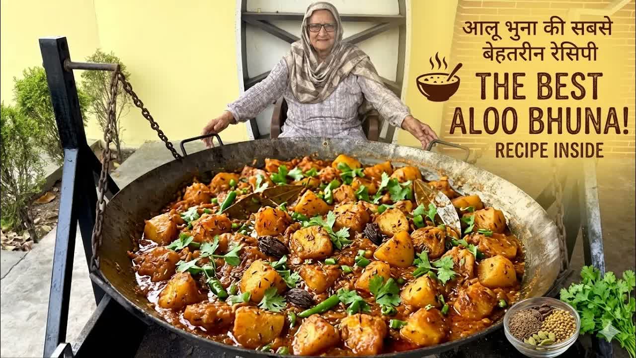 Simple potatoes turned into an incredible bhuna curry