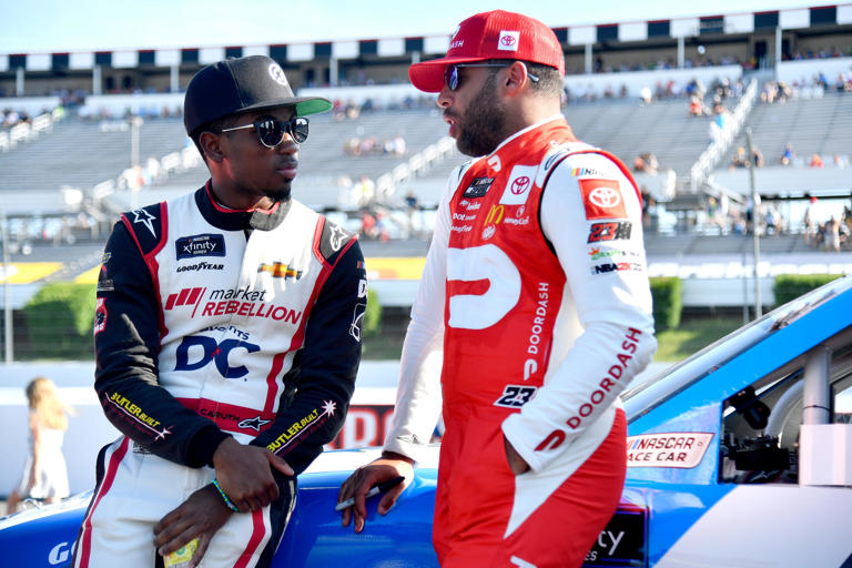 Brotherhood and Black excellence in NASCAR | Rajah Caruth and Lavar ...
