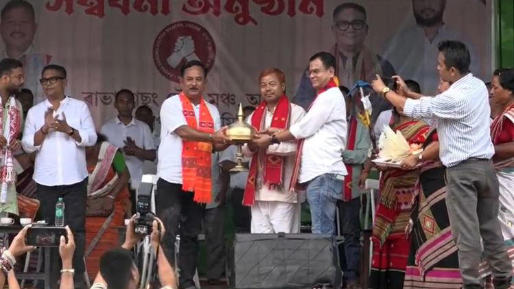 Rabha Hasong Joutho Mancha felicitates four MLAs, reiterates demand for ...