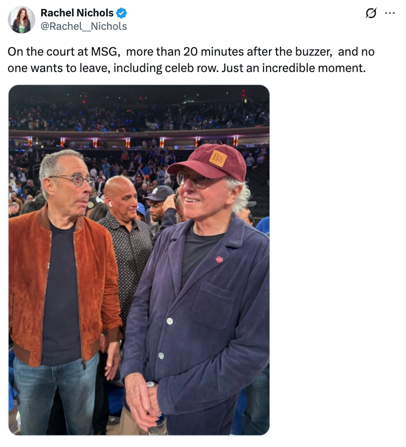 Taylor Swift joins Knicks fans for historic NBA Finals comeback at MSG