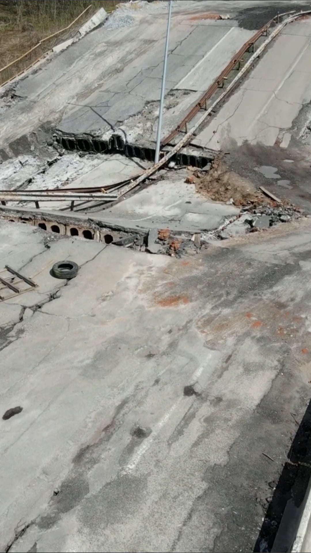 Chernihiv, Ukraine: Drone footage of a city destroyed by war.