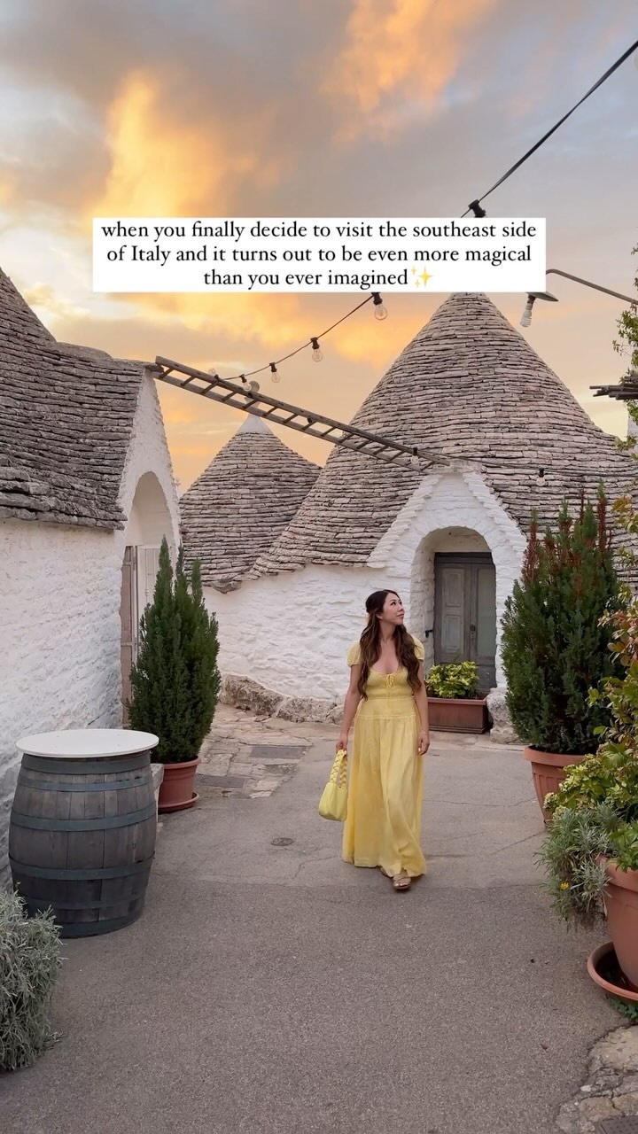 Alberobello, Italy feels like a real-life fairytale village