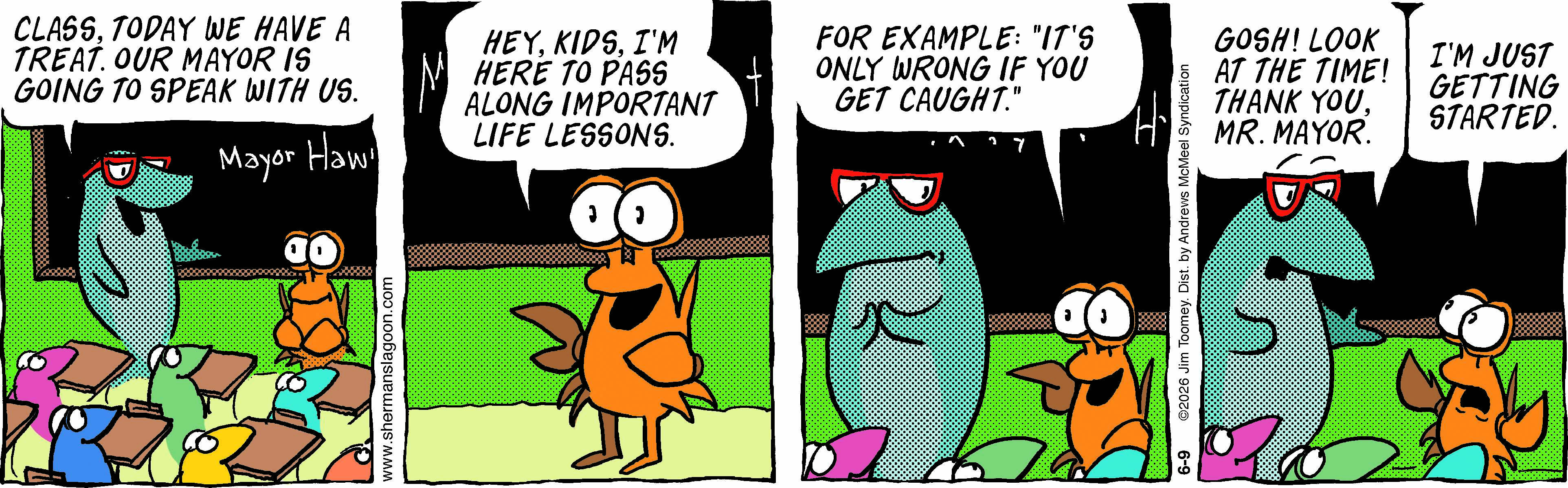Sherman's Lagoon by Jim Toomey