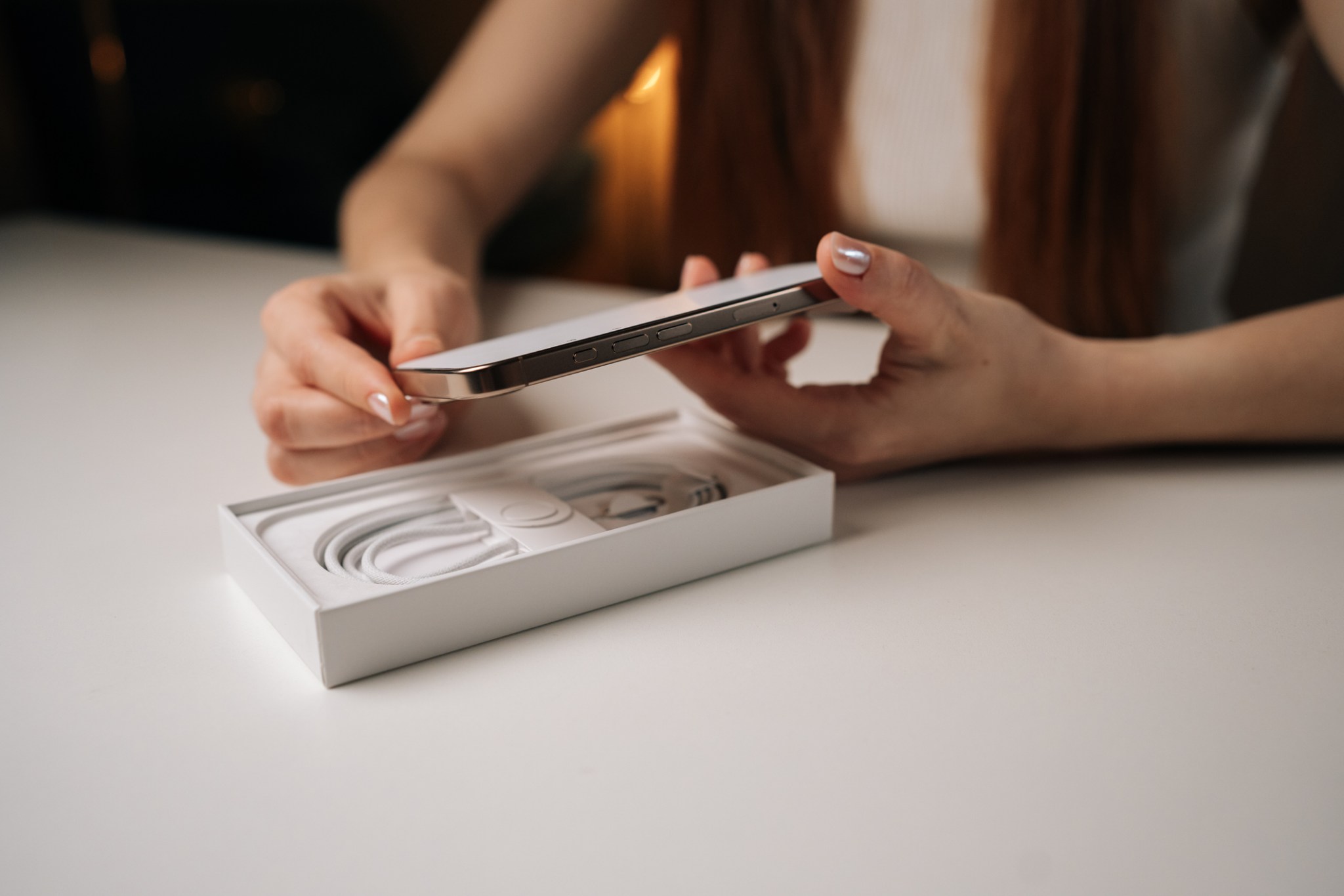 User opens iPhone—not ready for 'alien' he discovers inside