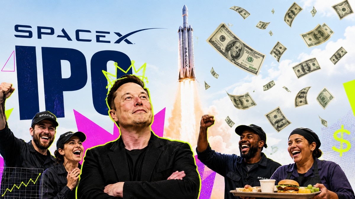 SpaceX cafeteria workers could become millionaires after IPO