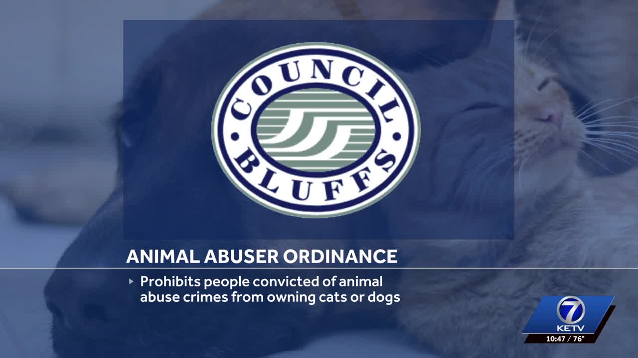 Council Bluffs mayor signs ordinance to ban convicted animal abusers ...