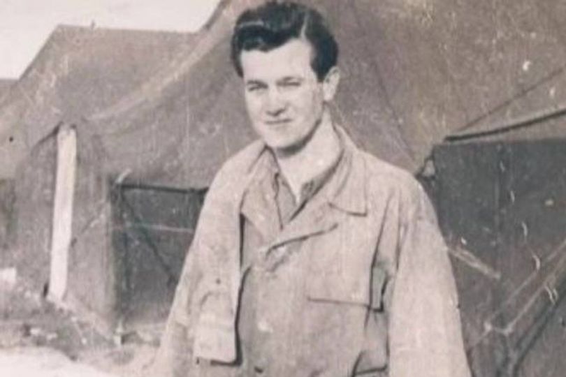 My grandad was a time traveller - he's holding odd item in WWII photo