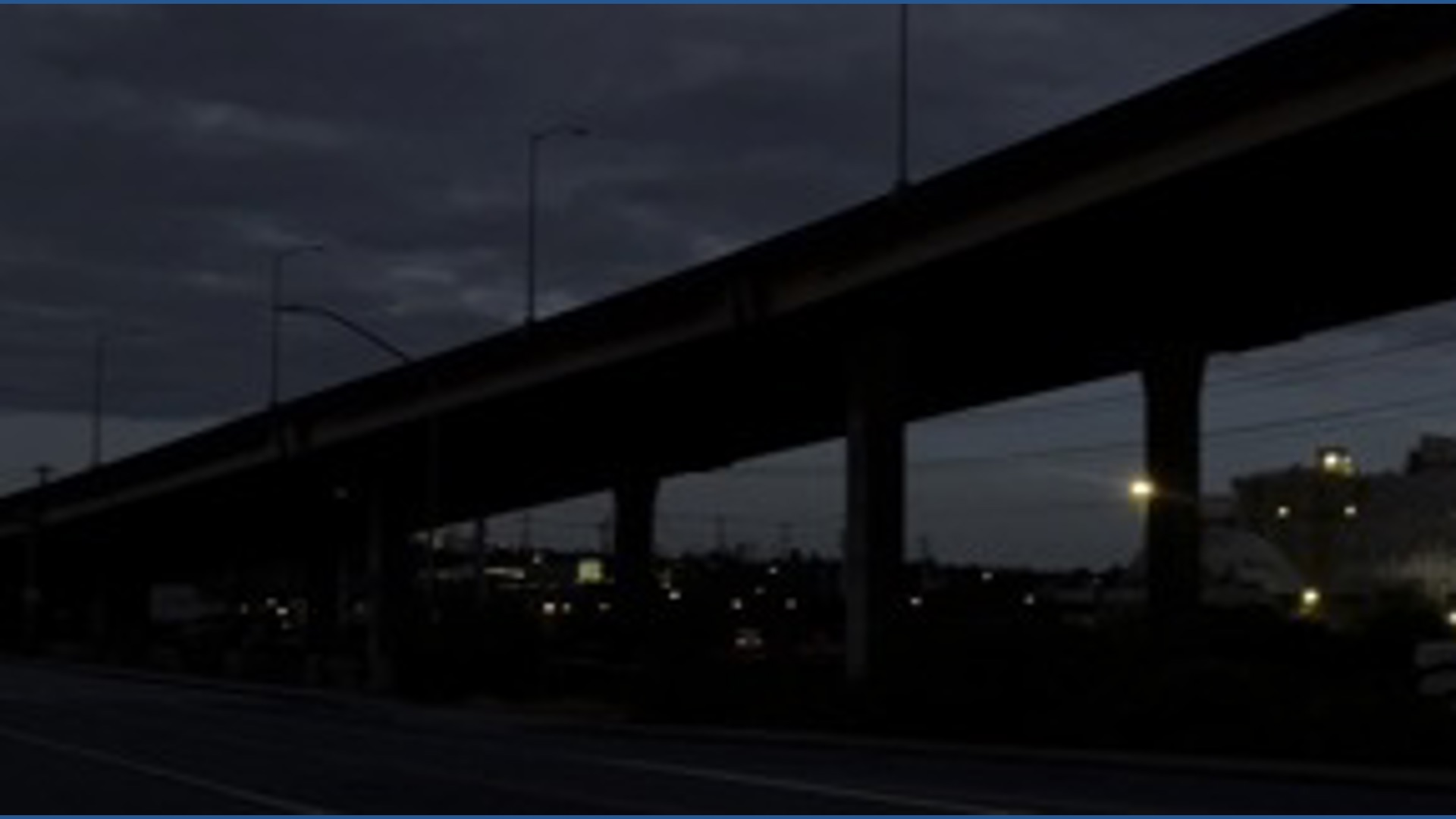 Wires cut to West Seattle Bridge streetlights