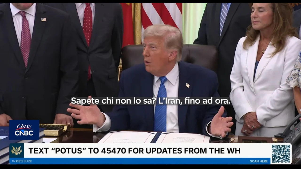 Trump: amo l'inflazione, dopo la guerra cadrà come un sasso
