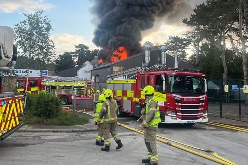 All animals killed after huge fire tears through kids' soft play and ...