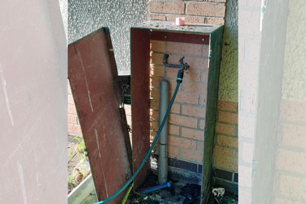 Travellers move onto recreation ground as water source 'broken into'