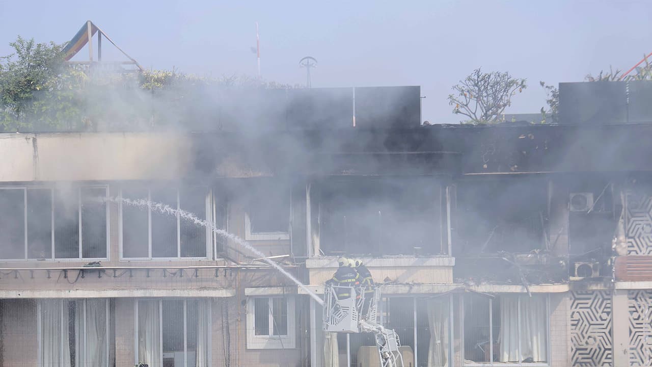 Fire breaks out in 11-storey residential building in Mumbai's Juhu