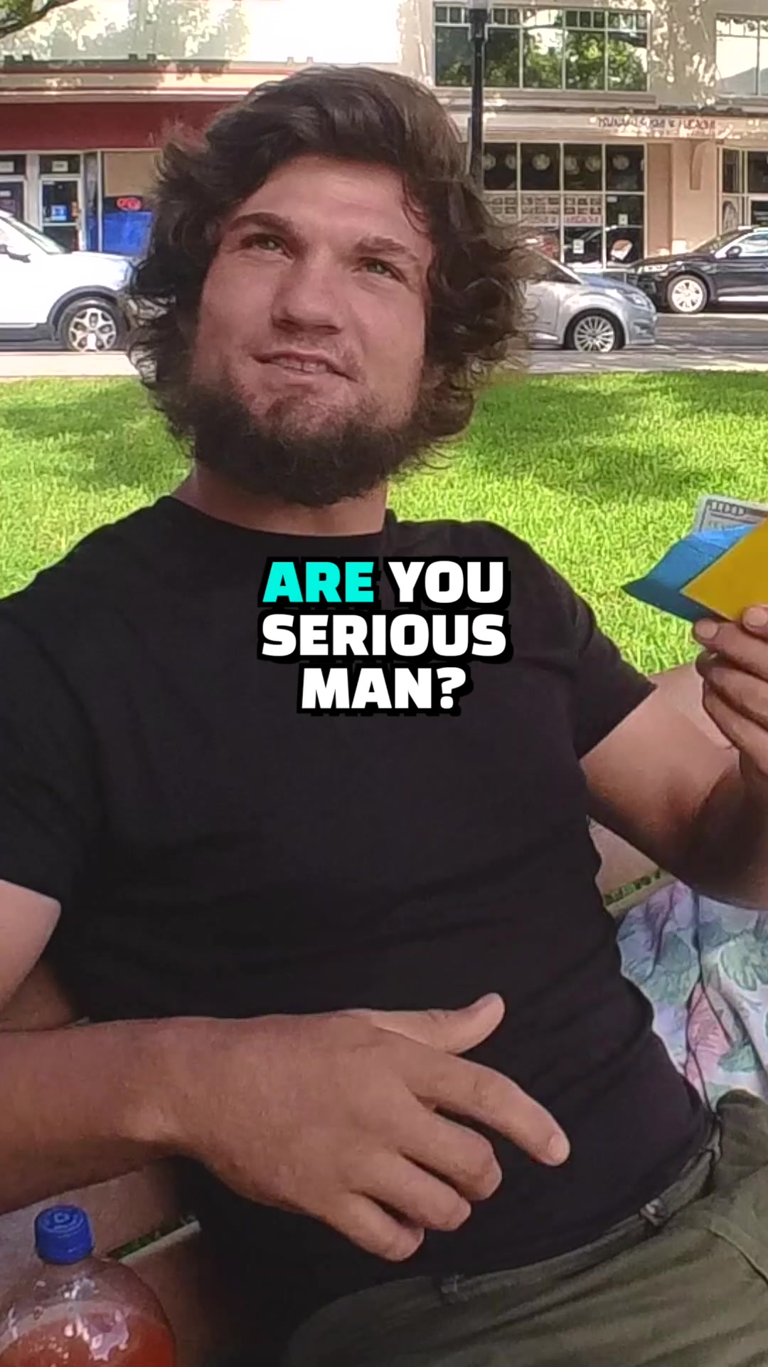 Playing a quick game with a stranger