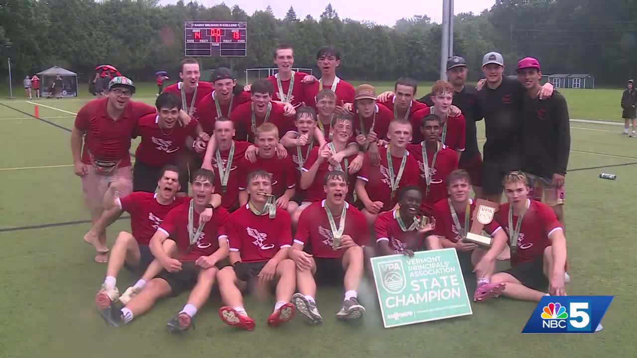 Champlain Valley Union High School wins 2026 VPA Boys' Ultimate Frisbee ...