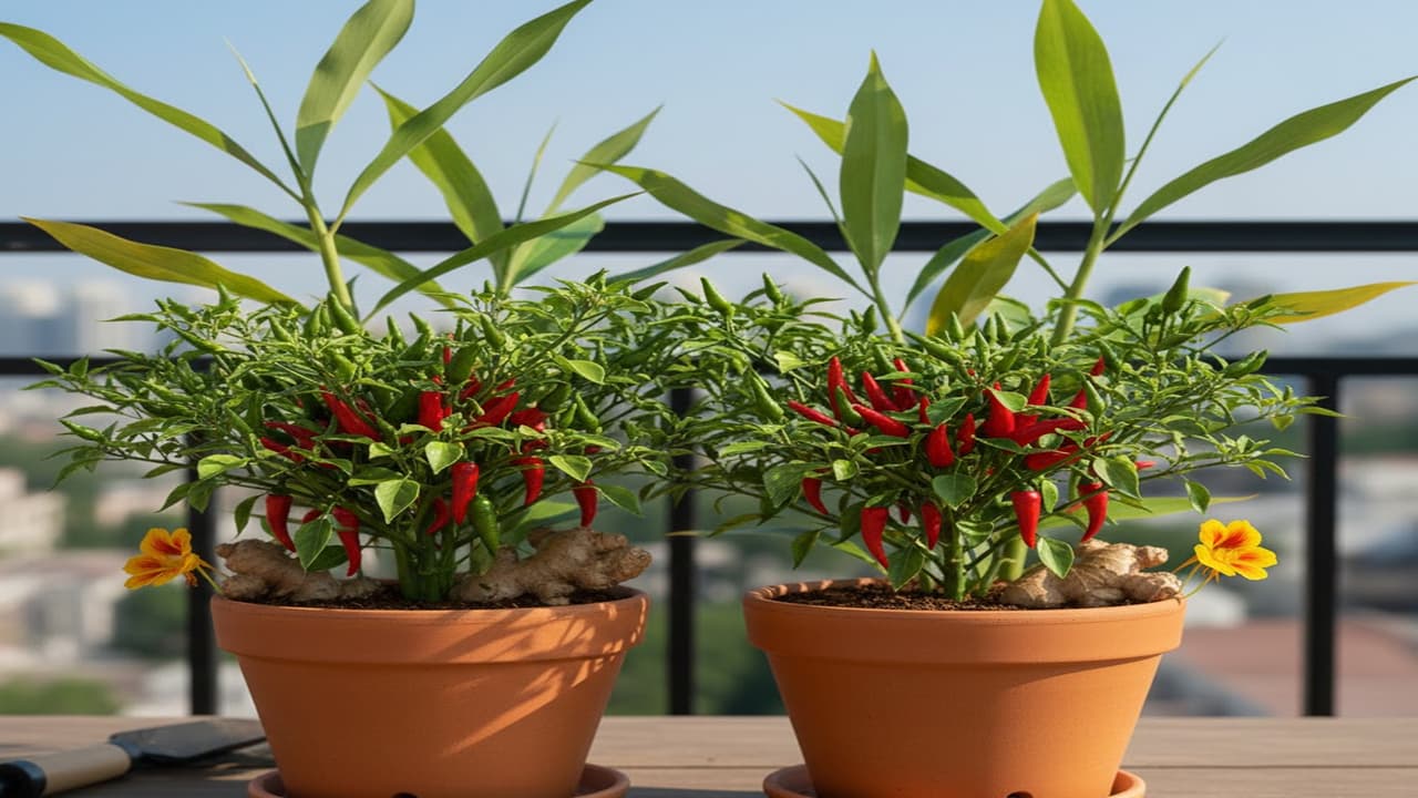 Gardening tips: Get a basketful of chillies from one pot with this ...