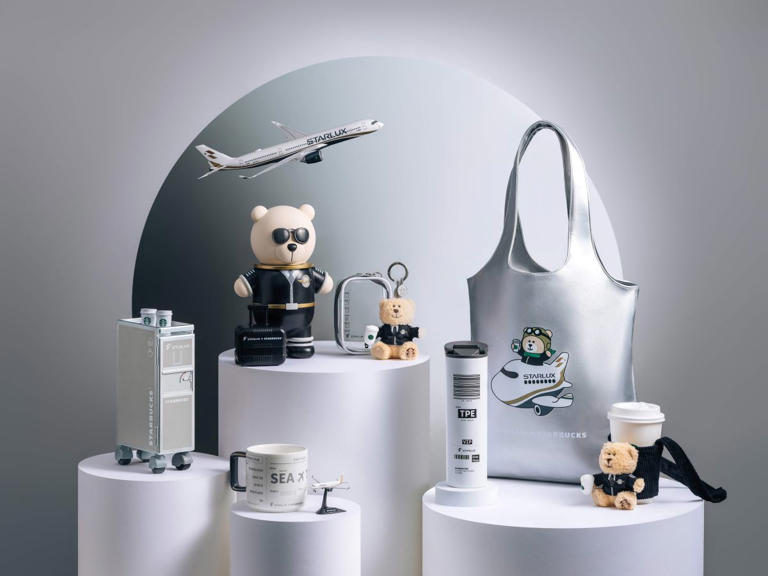 星宇航空攜手星巴克推聯名商品 Bearista熊最吸睛