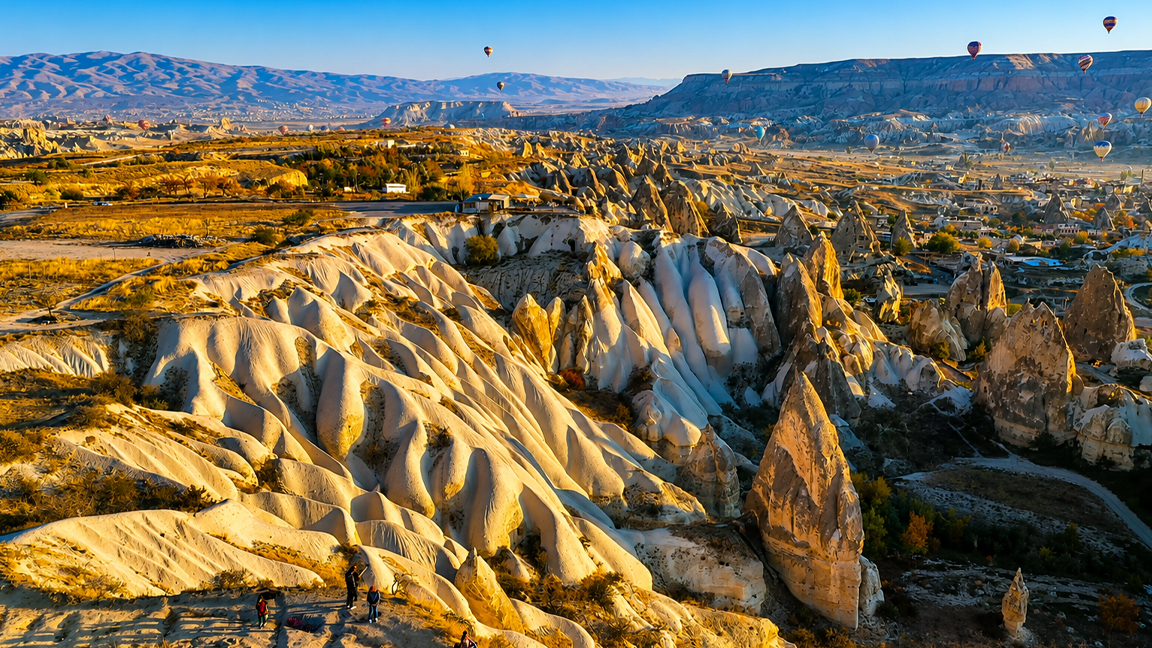 A landscape shaped by millions of years