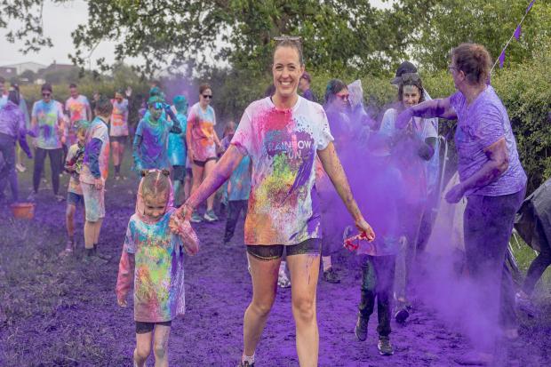 Rainbow Run raises more than £95,000 for St Wilfrid’s Hospice