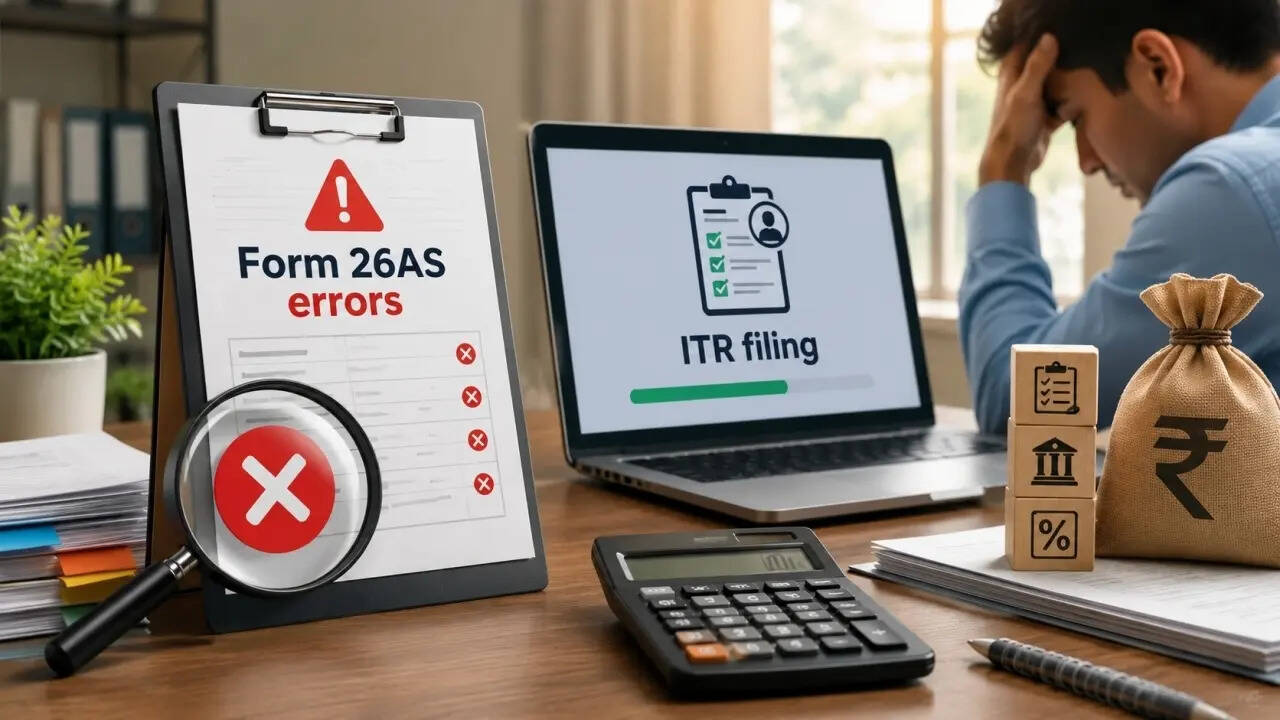 ITR filing FY 2025-26: What is Form 26AS & what if it has errors ...