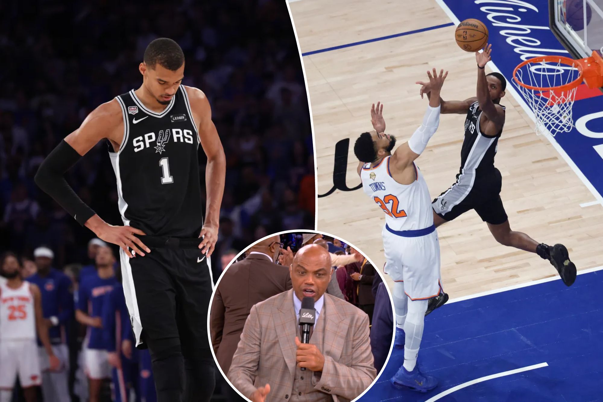 Charles Barkley destroys Spurs for Game 4 choke: 'Dumbest basketball ...
