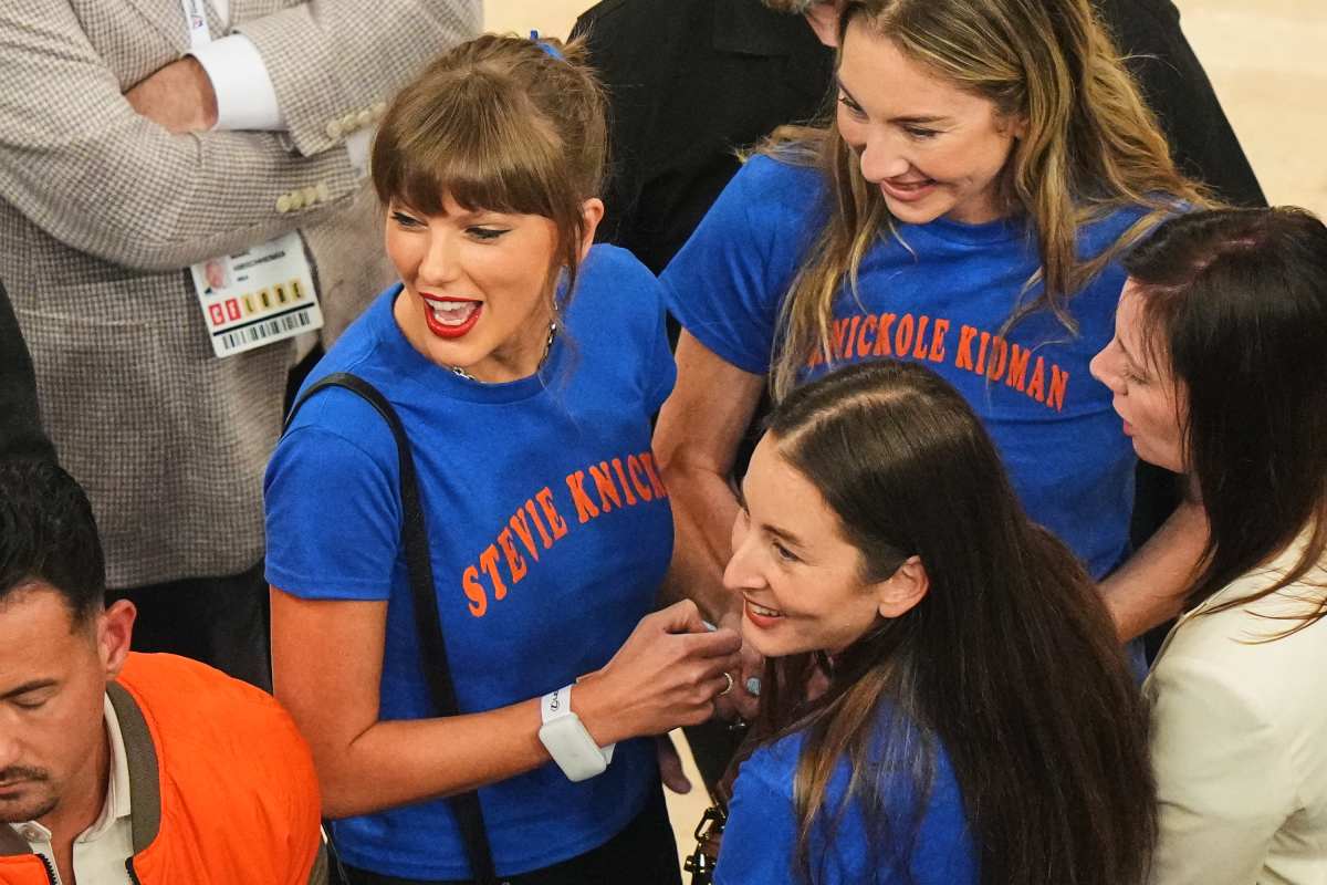 'Get out of here girl': Taylor Swift sparks viral Knicks radio hot mic ...