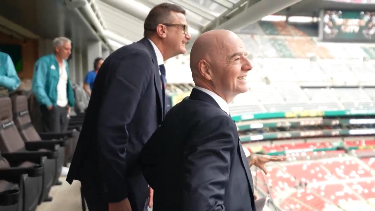 FIFA president says opening FIFA World Cup match is 'a moment of joy ...