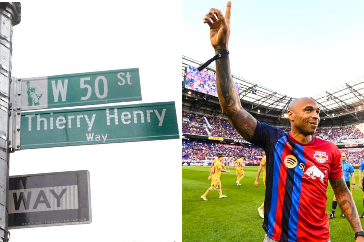 'Thierry Henry Way' unveiled: New York honors Arsenal legend with ...