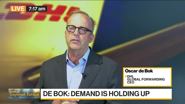 DHL's De Bok on shipping rates & demand amid Iran war