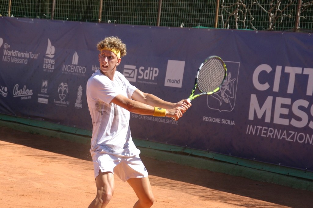 Nell’ITF Messina eliminato Giorgio Tabacco, giovedì i quarti di finale