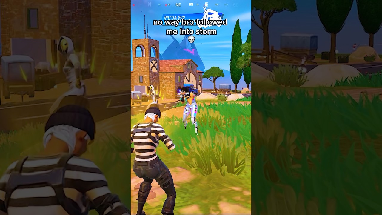 Getting chased the whole game