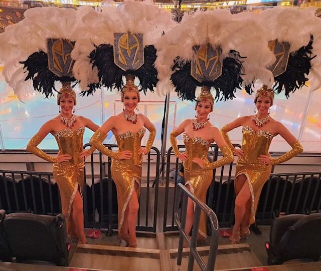 Golden Knights showgirls keep Las Vegas tradition alive at hockey games