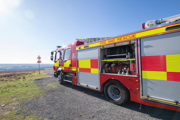 Firefighters called to electrical pylon incident in North Yorkshire village