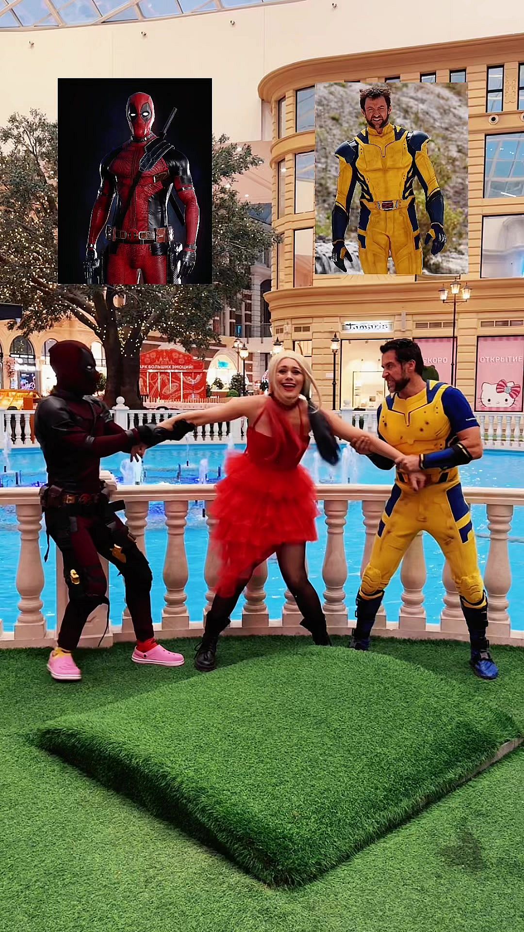 When Deadpool and Wolverine fight over you