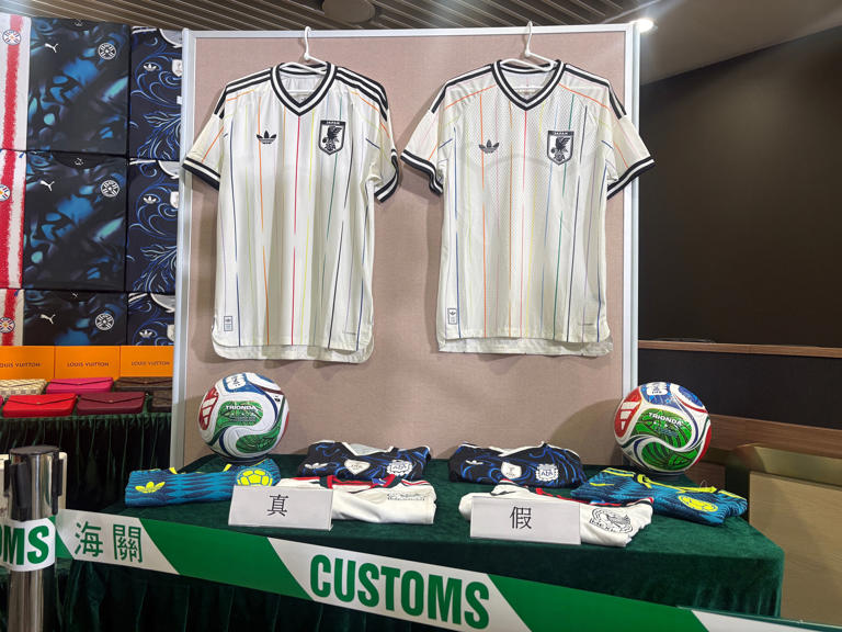 Hong Kong customs swoop ahead of the World Cup, seizing $20M in fake goods