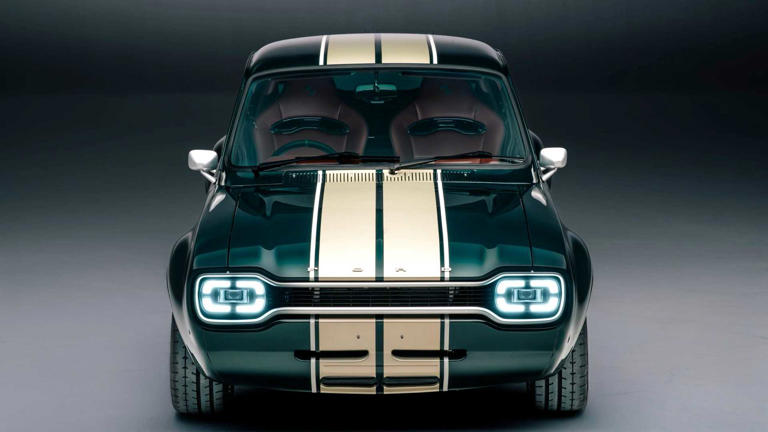 The original MK1 Ford Escort returns as a new modern-retro sports car